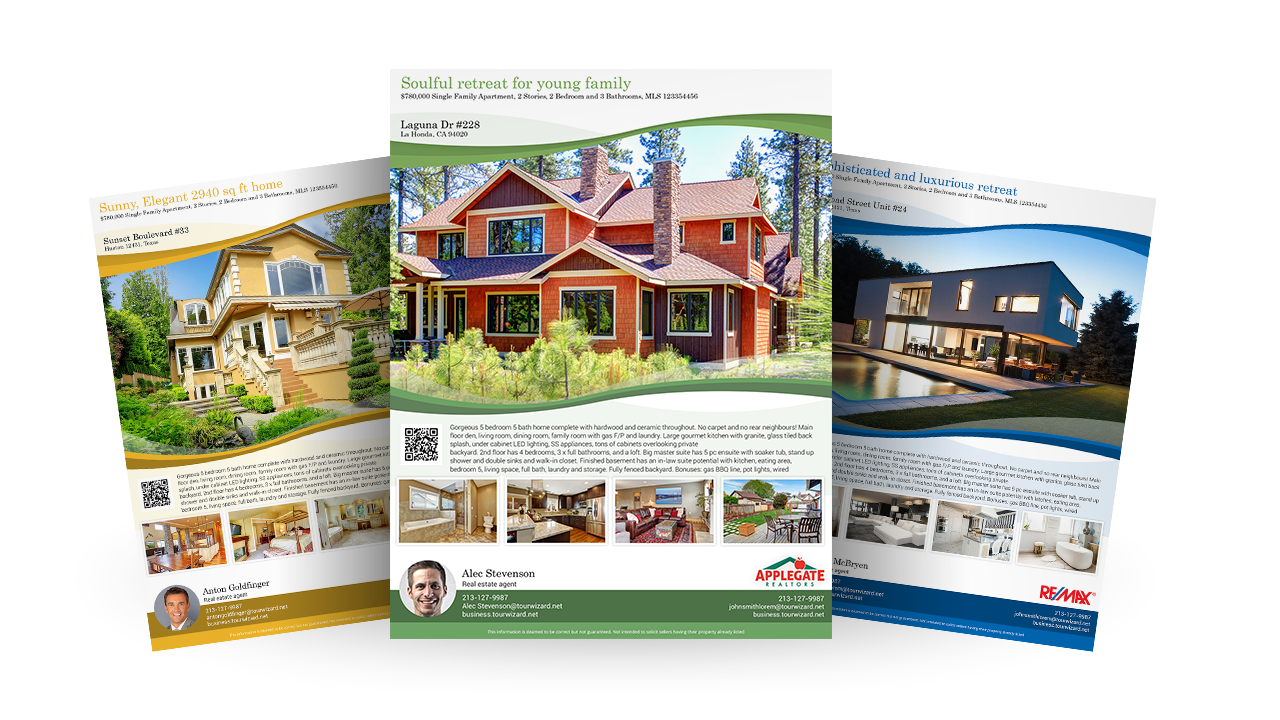 Impress your clients with stunning flyers! - Tour Wizard